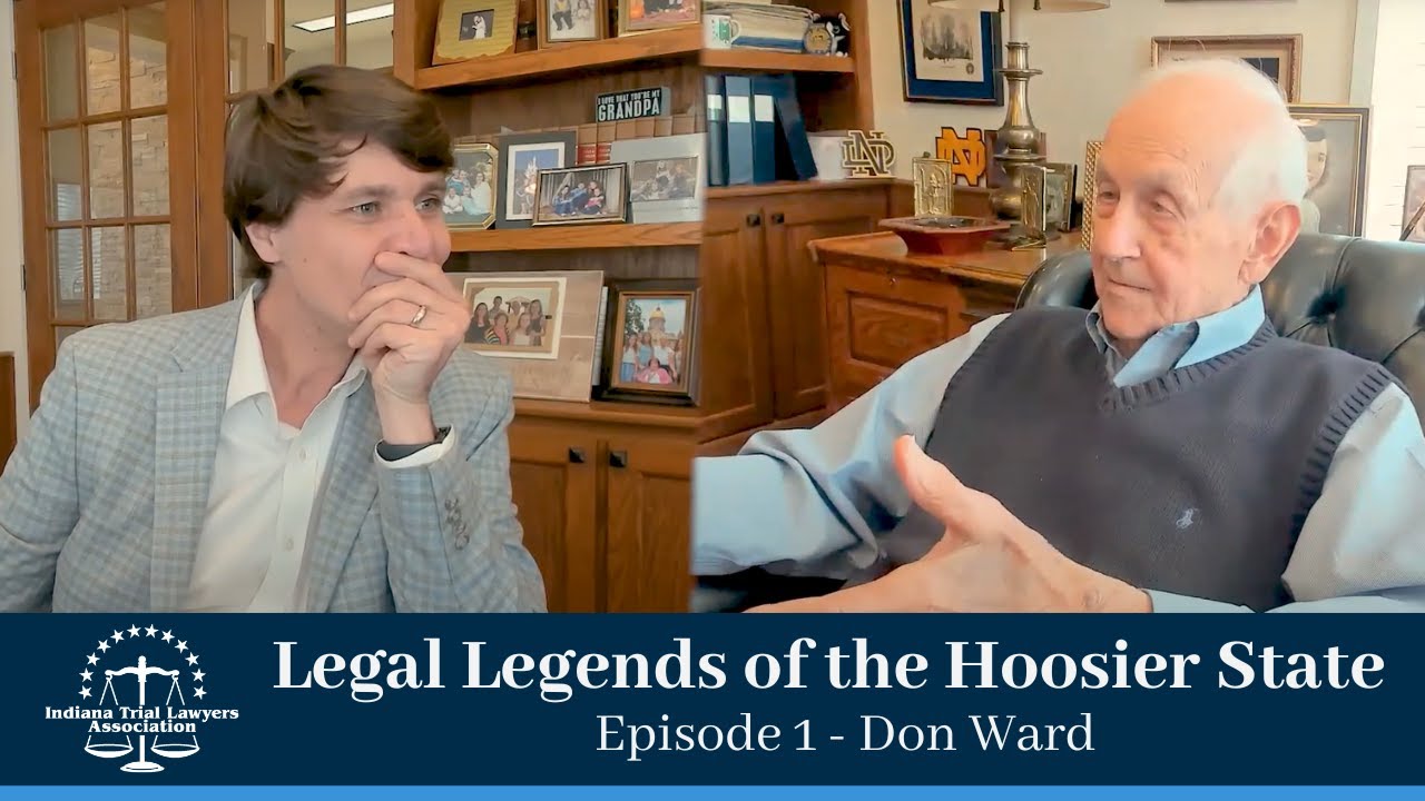 Legal Legends of the Hoosier State - Don Ward - YouTube