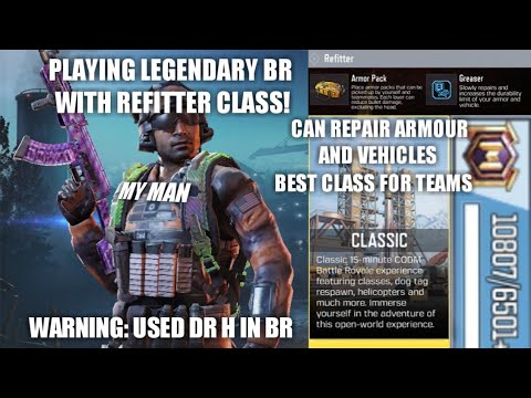 LEGENDARY BR REFITTER CLASS GAMEPLAY - CoD:Mobile Battle Royale. - YouTube