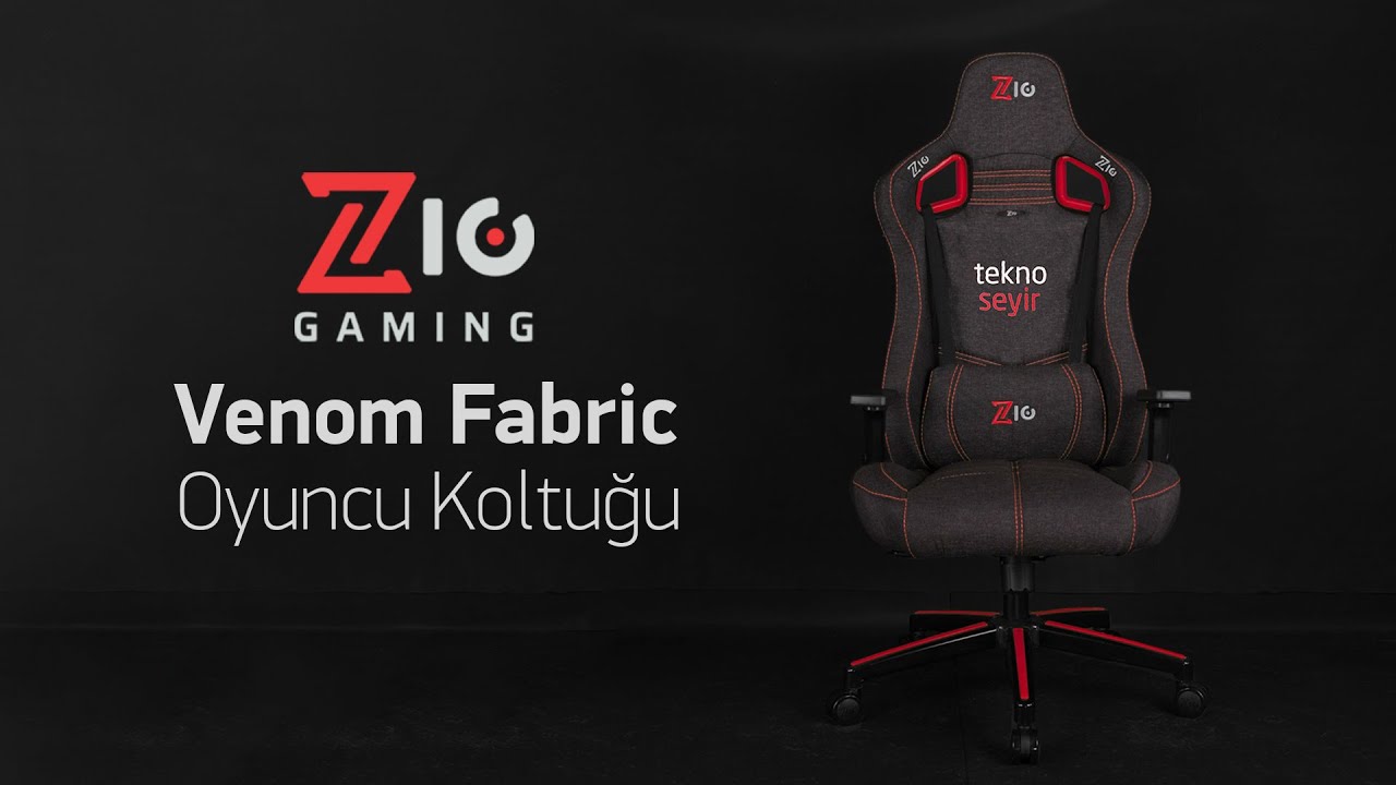 ZIO Venom Fabric Oyuncu Koltuğu İncelemesi - YouTube