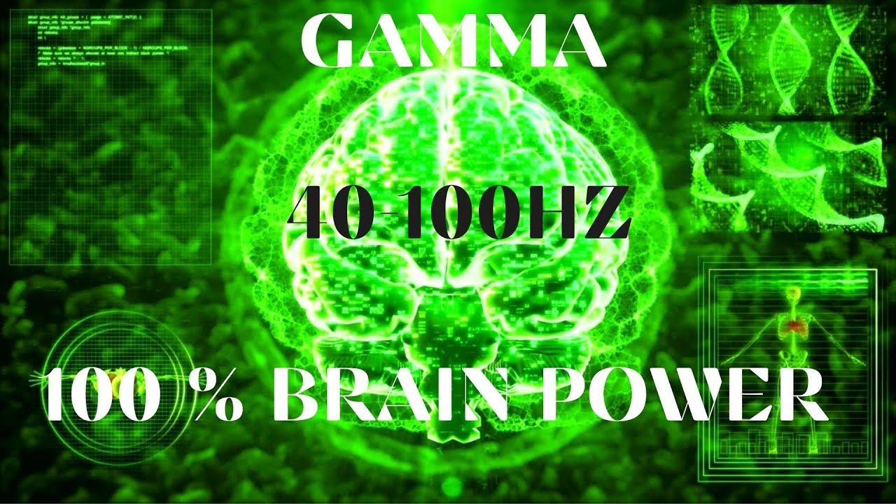ACTIVATE 100% Brain Power-40Hz - 100 Hz Brain Power - YouTube