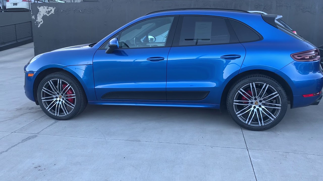 2018 Macan GTS Sapphire Blue 719-219-5044 - YouTube