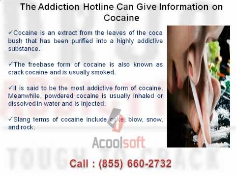 addiction hotline help - YouTube