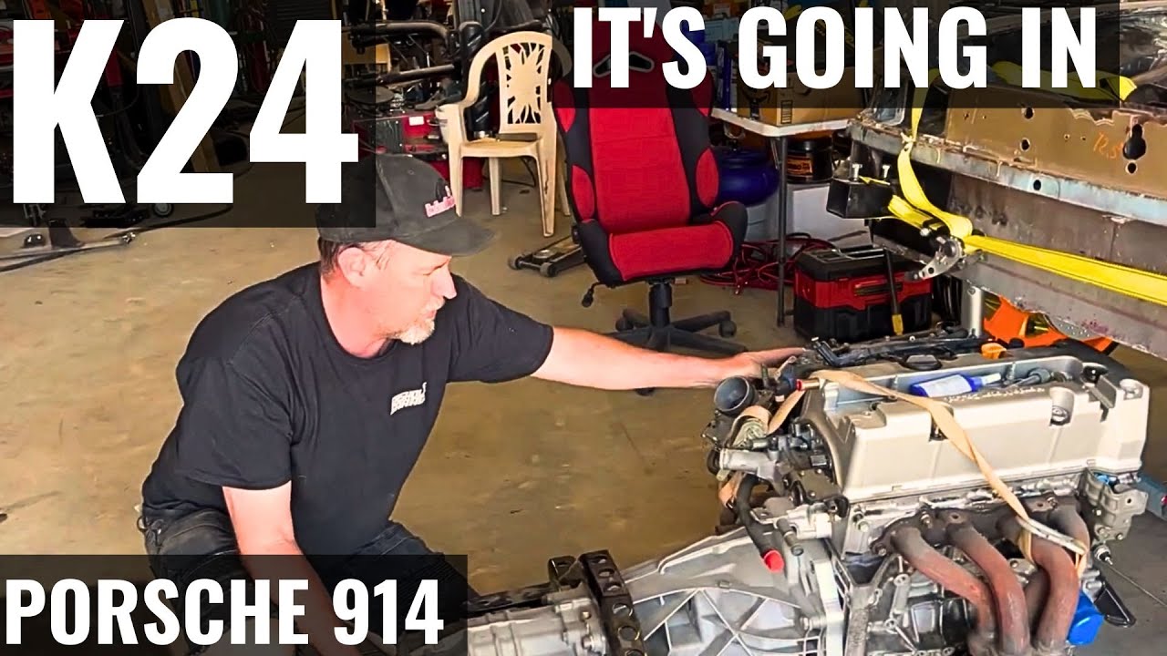 K24 Engine SWAP Going IN!!! - YouTube