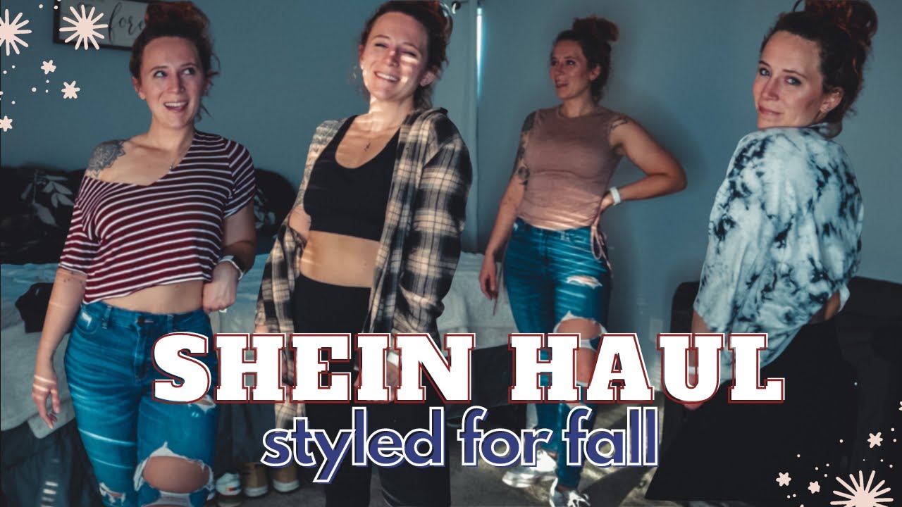 SHEIN TRY ON HAUL // Tops From Shein Styled Into Fall Outfits // FALL ...