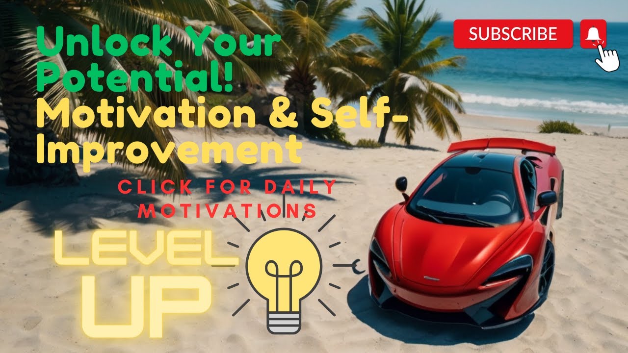 Unlock YOUR Potential: Motivation & Self-Improvement, Positivity- AI ...