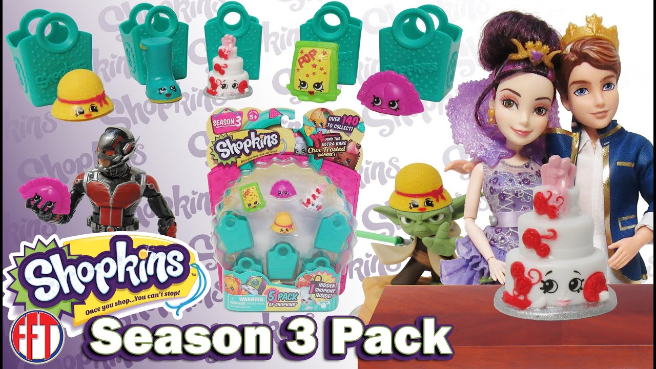 Shopkins Season 3 Wendy Wedding Cake, PopRocks, Humpty Dumpling, & More ...