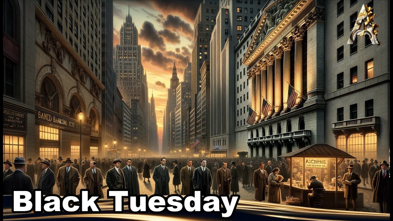 Black Tuesday, The Crash of 1929 - YouTube