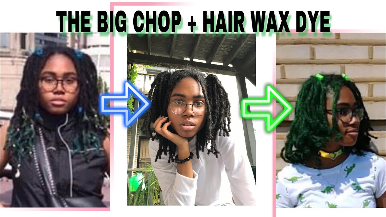 TESTING OUT MAGIC HAIR COLLECTION HAIR WAX + THE BIG CHOP! - YouTube