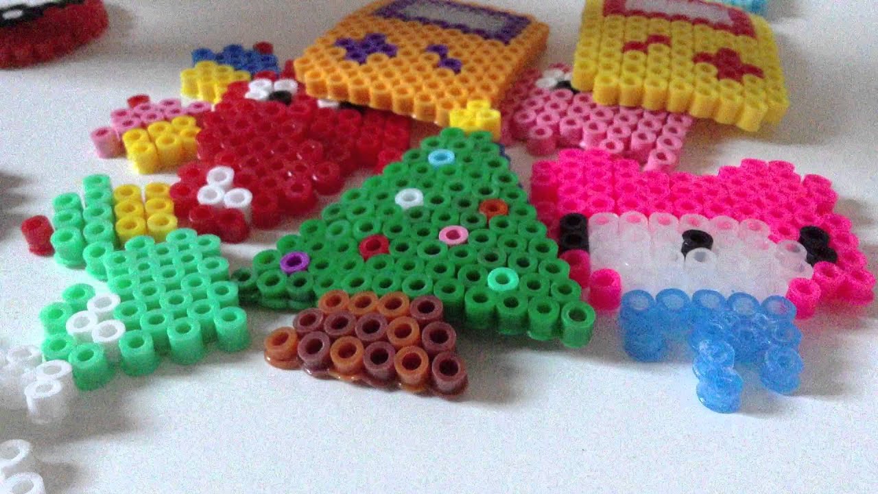 Popcorn Craft - Perles HAMA - Mes créations - YouTube