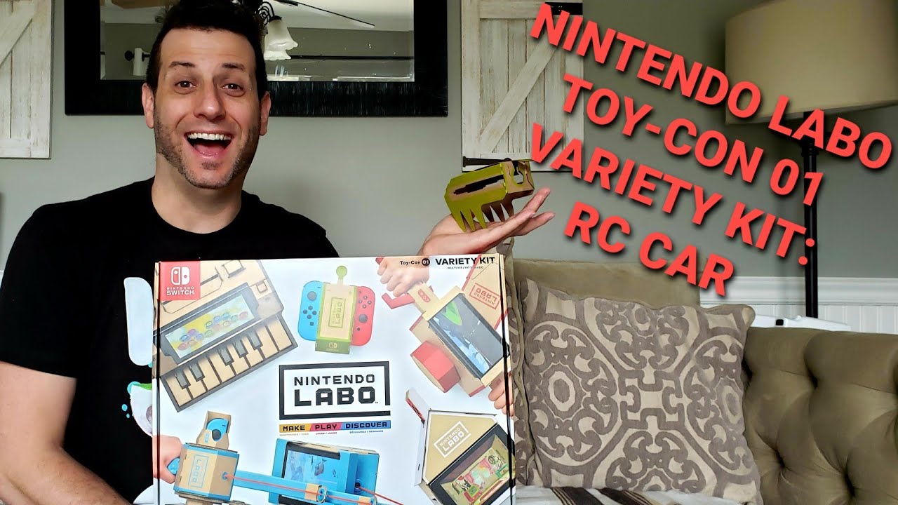 Nintendo LABO Toy Con 01 Variety Kit: RC Car - YouTube