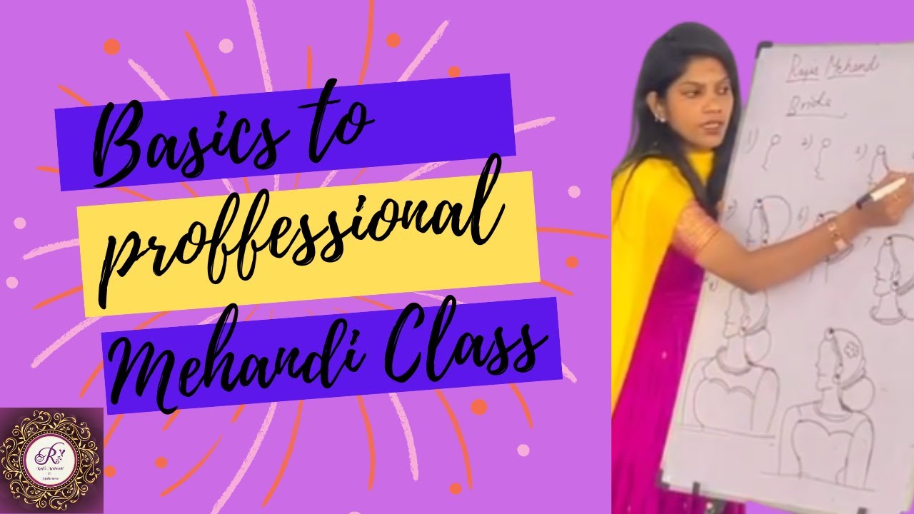 My Students Mehandi Works Part-2 ||Basic to Professional Mehandi design Class for Beginners in ...