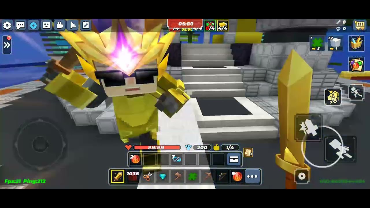Trying not to die in Blockman go!! - YouTube