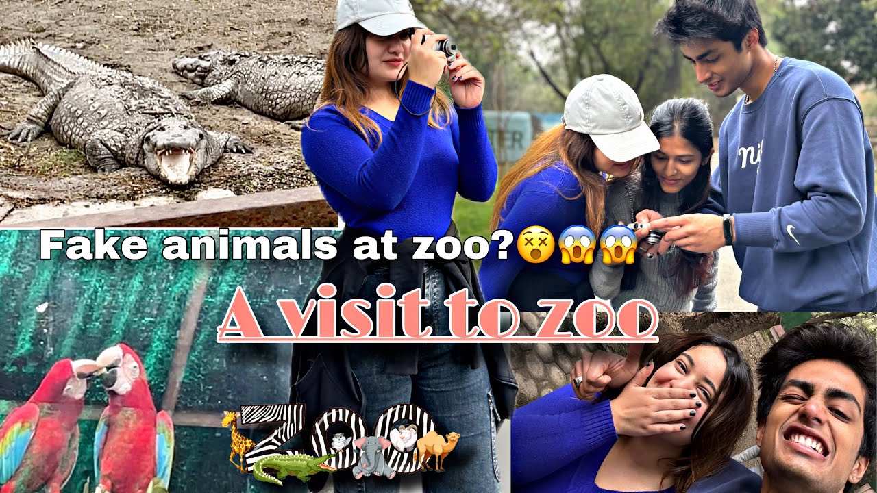 Fake animals at zoo?? | vlog| National Zoological park #explore #zoo # ...