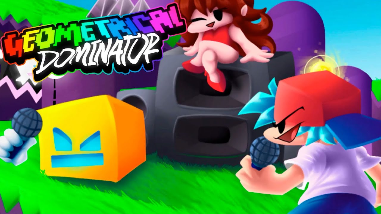 Friday Night Funkin' Friday Night Dashing / Geometrical Dominator Song ...