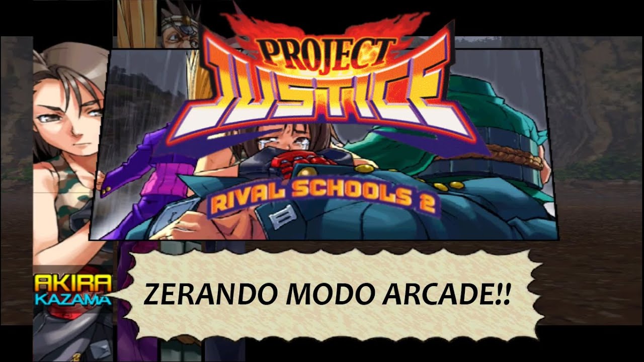 Project Justice (Rival Schools 2) Arcade mode - Daigo/Zaki - YouTube