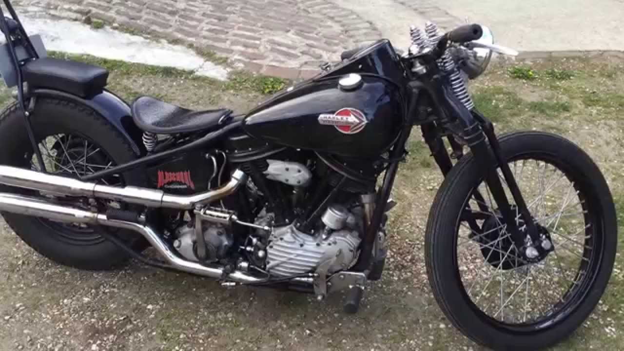 Panhead 1953 - YouTube