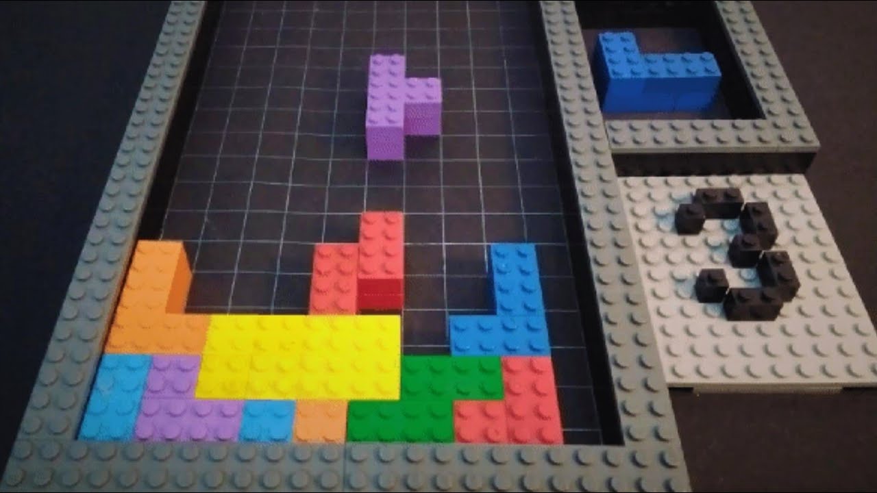 Tetris Game in LEGO (Stop Motion Animation) - YouTube