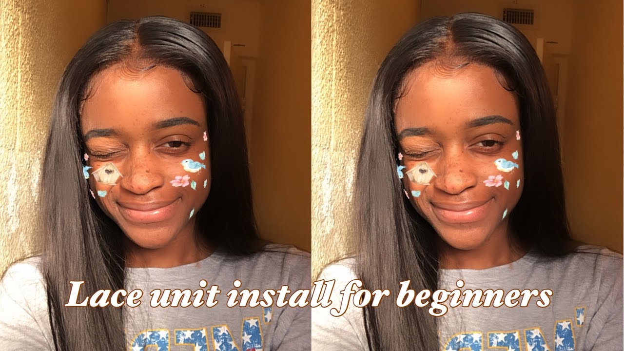 Installing And Styling Lace Wig | West Kiss Hair - YouTube