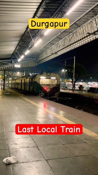 63526 Asansol Barddhaman MEMU Train Departure from Durgapur Railway Station #durgapur #train # ...