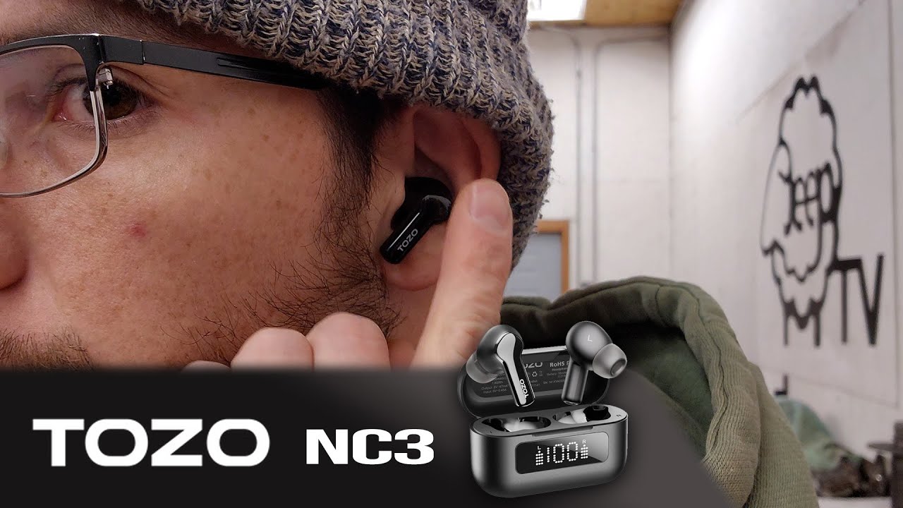 TOZO NC3 Earbuds Review: Noise Cancelation for Work and Play - YouTube