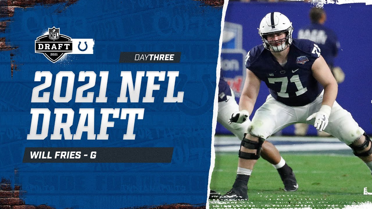 Will Fries on Joining Colts Offensive Line | 1-on-1 - YouTube