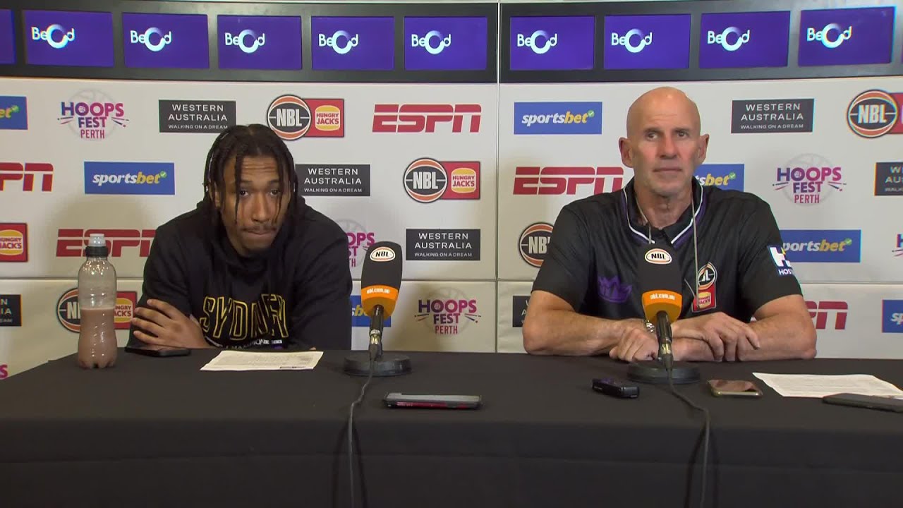 Brian Goorjian and Jaylen Adams press conference vs Adelaide 36ers ...