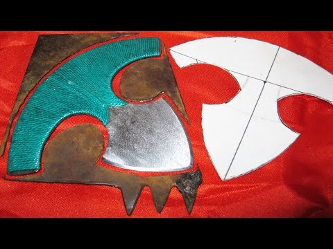 КАК СДЕЛАТЬ ТЫЧКОВЫЙ НОЖ ИЗ ПИЛЫ / HOW TO MAKE BONDER KNIFE FROM SAW BLADE
