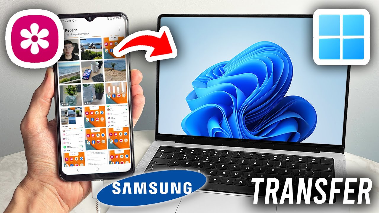 How To Transfer Photos and Videos From Samsung To Computer - Step By ...