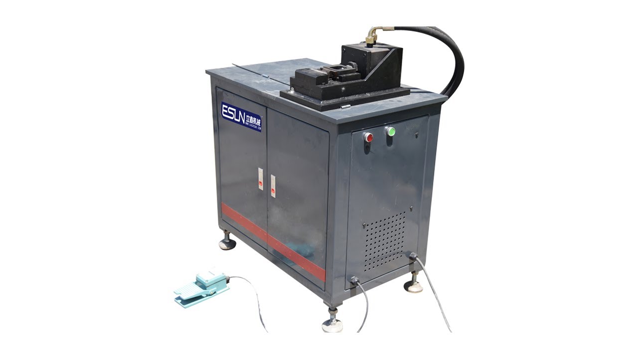 EPJ-01 Frame Pressure punching Machine - YouTube