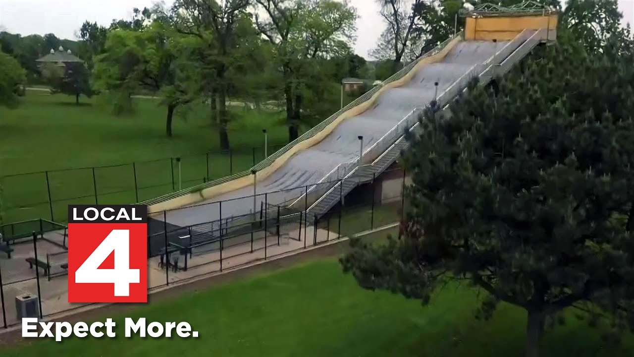 Infamous Giant Slide on Belle Isle to return with new safety upgrades ...