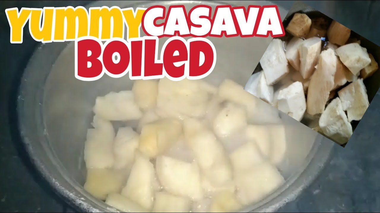 Yummy Boiled Casava root crop. | Debbie More Style The Nature Wanderer ...