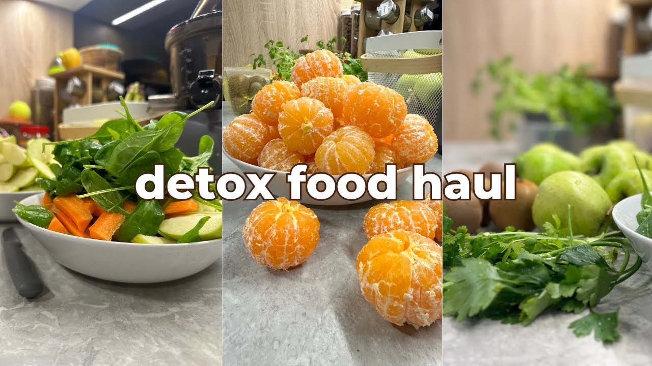 DETOX FOOD HAUL | NAMIRNICE ZA 3 DANA DETOXA - YouTube