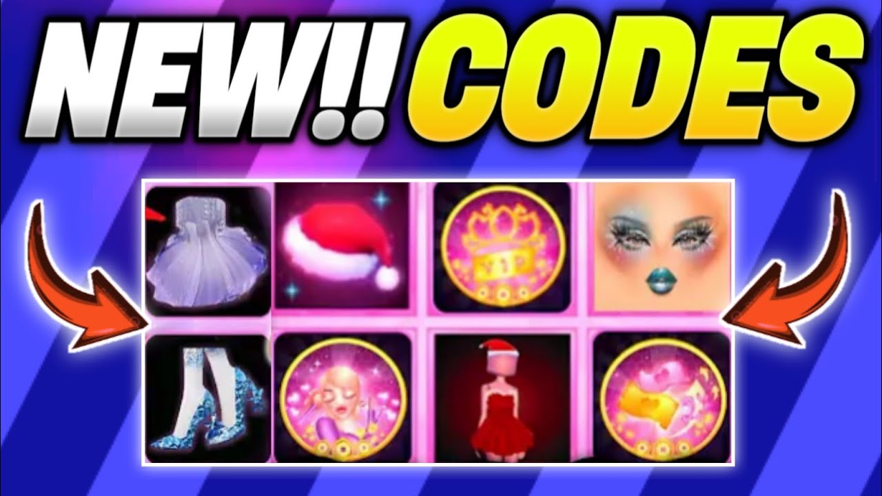 DECEMBER🎁 DRESS TO IMPRESS CODES 2024 - Roblox DTI Codes 2024 - DTI ...