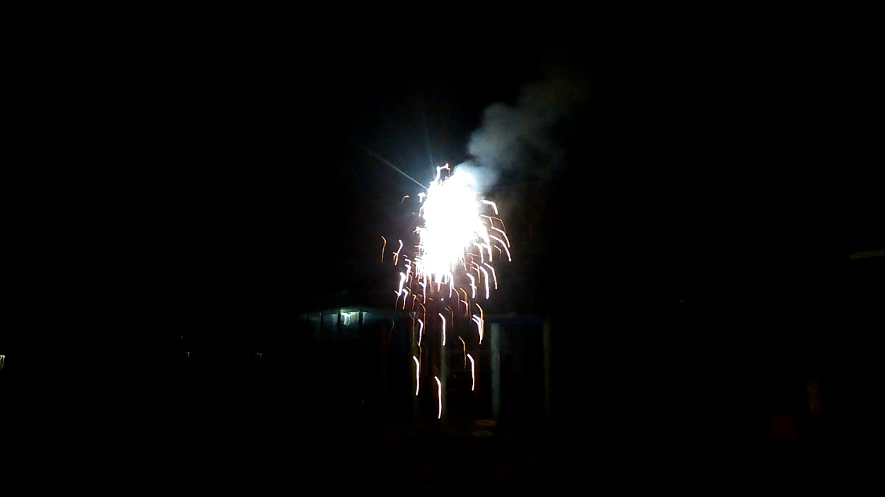 Radioactive Spark fountain from phantom fireworks - YouTube