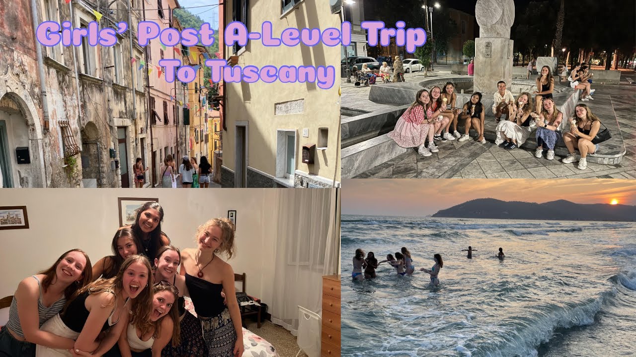 Girls’ Post A-Level Trip To Tuscany ! - YouTube