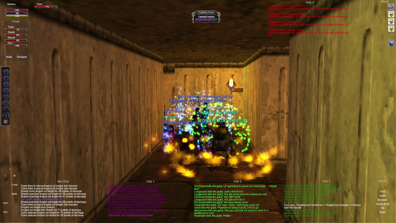 Everquest old school : Part 357 - Disco Group - Seb - High Elf Cleric ...