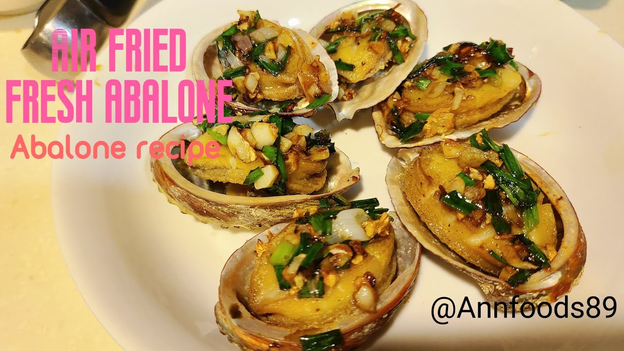FRESH ABALONE RECIPE AIR FRYER ABALONE CHINESE RECIPE #homemade #cooking #food #seafood - YouTube