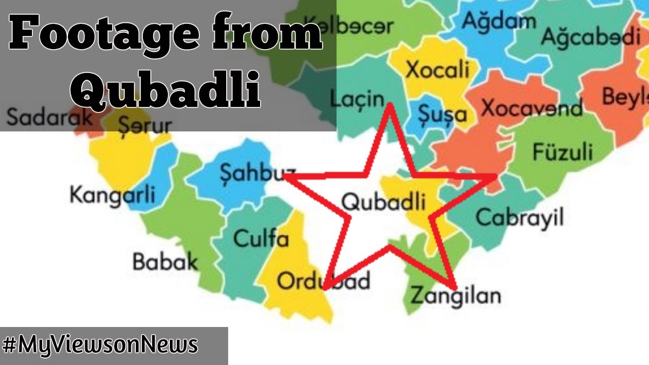 Azerbaijan MoD shares video of captured Qubadli villages - YouTube
