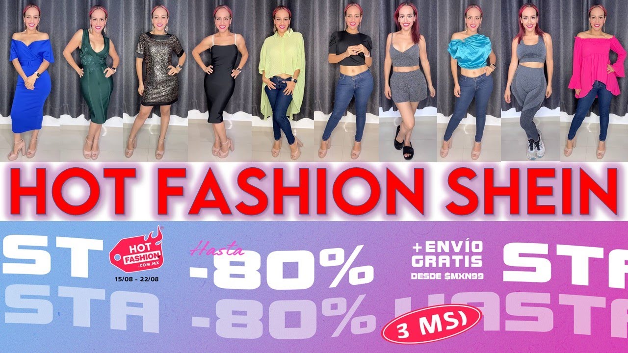 Hasta un 80% de descuento | SHEIN Hot fashion 2022 | Silviad8a - YouTube