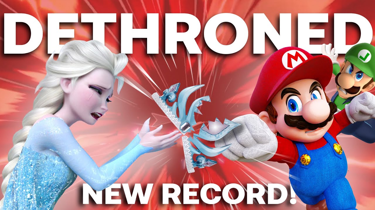 Super Mario Brothers DESTROYS Frozen At The Box Office | Now Number 2 ...