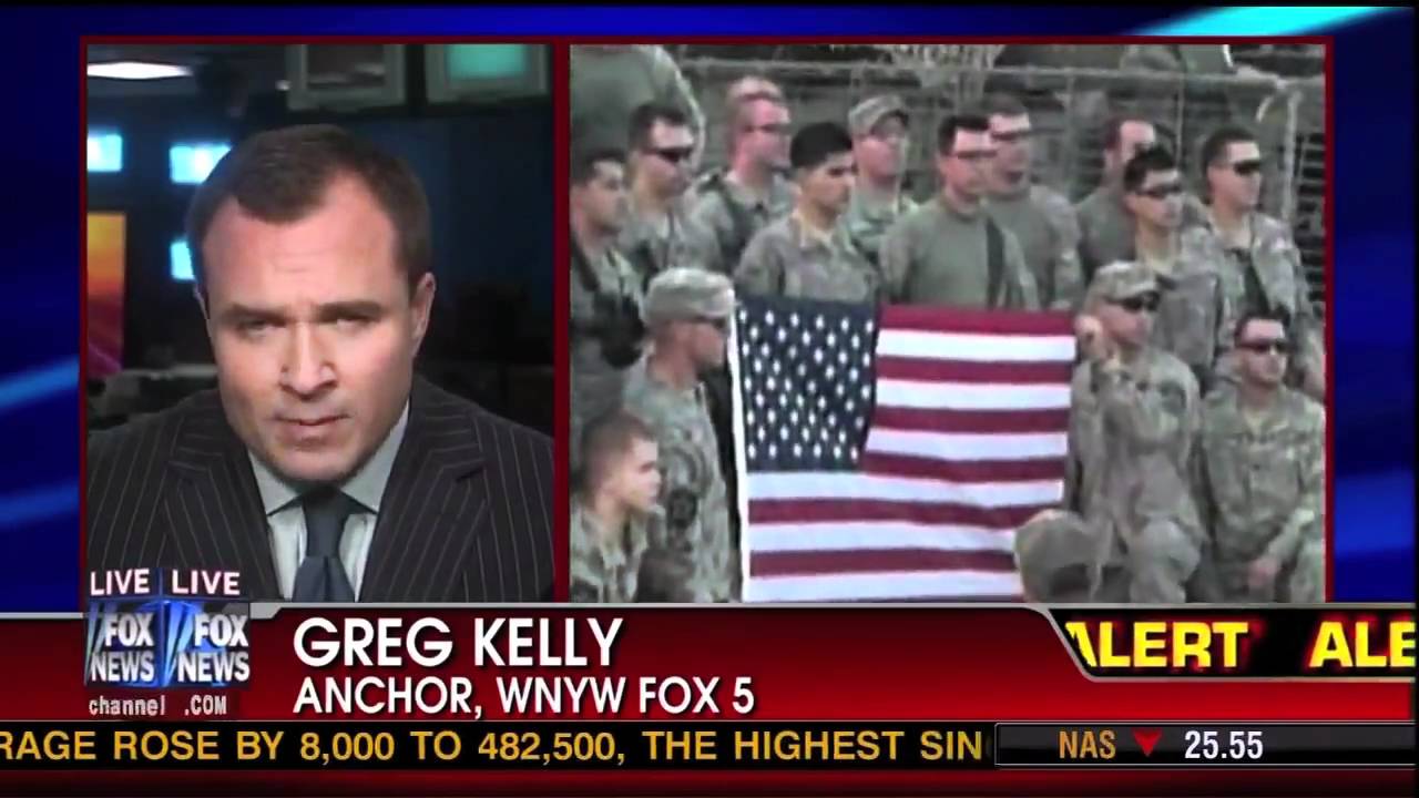 Greg Kelly Reflects on His Coverage of Iraq! - YouTube