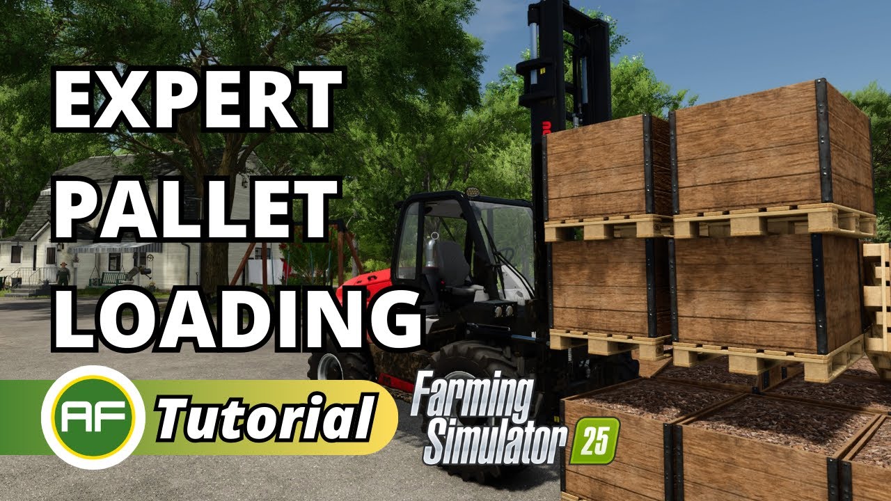 Load Pallets 4 X FASTER Using This Method In Farming Simulator 25 - YouTube