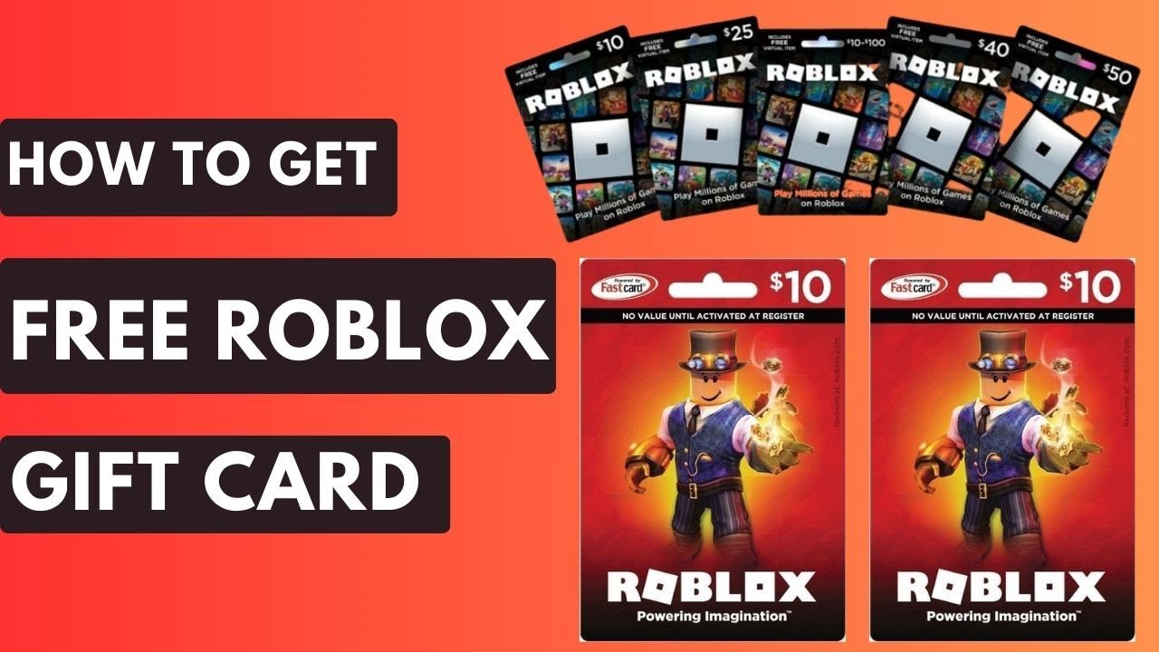FREE Roblox Gift Cards Codes 2024 - {Redeem Proof} - YouTube