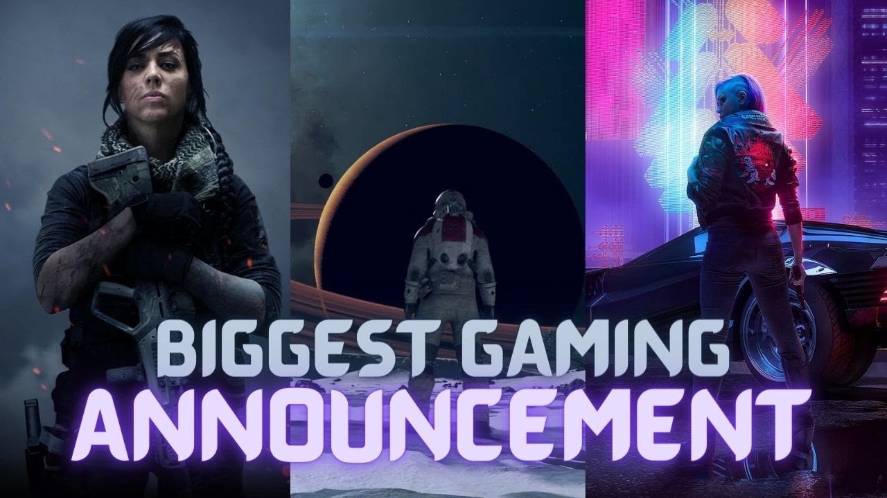 5 New Biggest Gaming Announcements | New Mobile Game & A Lot More ...