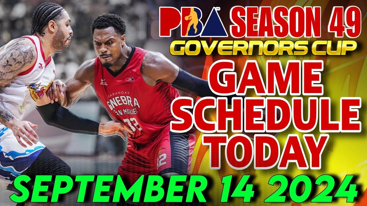 🏀PBA UPDATES SEP 14, 2024: GINEBRA TINAMBAKAN ang ROS! PBA GOVERNORS ...