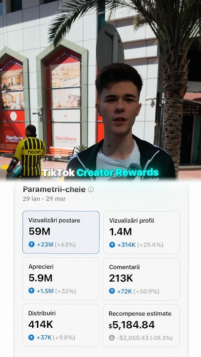 La 21 de ani calatoresc doar pe banii facuti din TikTok🎖️ - YouTube