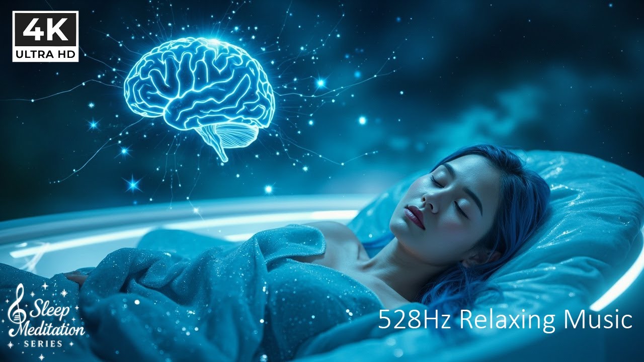 528Hz Deep Healing Sleep | Celestial Sci-Fi Loop for DNA Repair & Anxiety Relief - YouTube