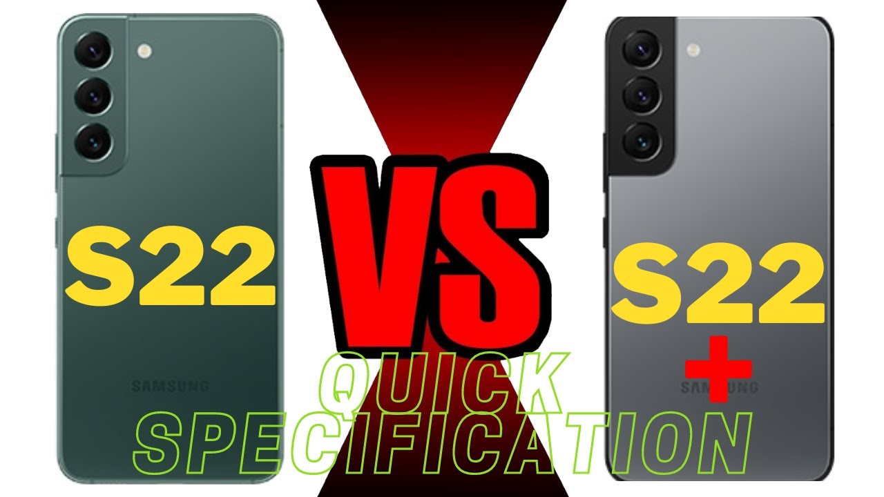Samsung Galaxy S22 vs S22 Plus | Full Comparison #GalaxyS22 #S22 # ...