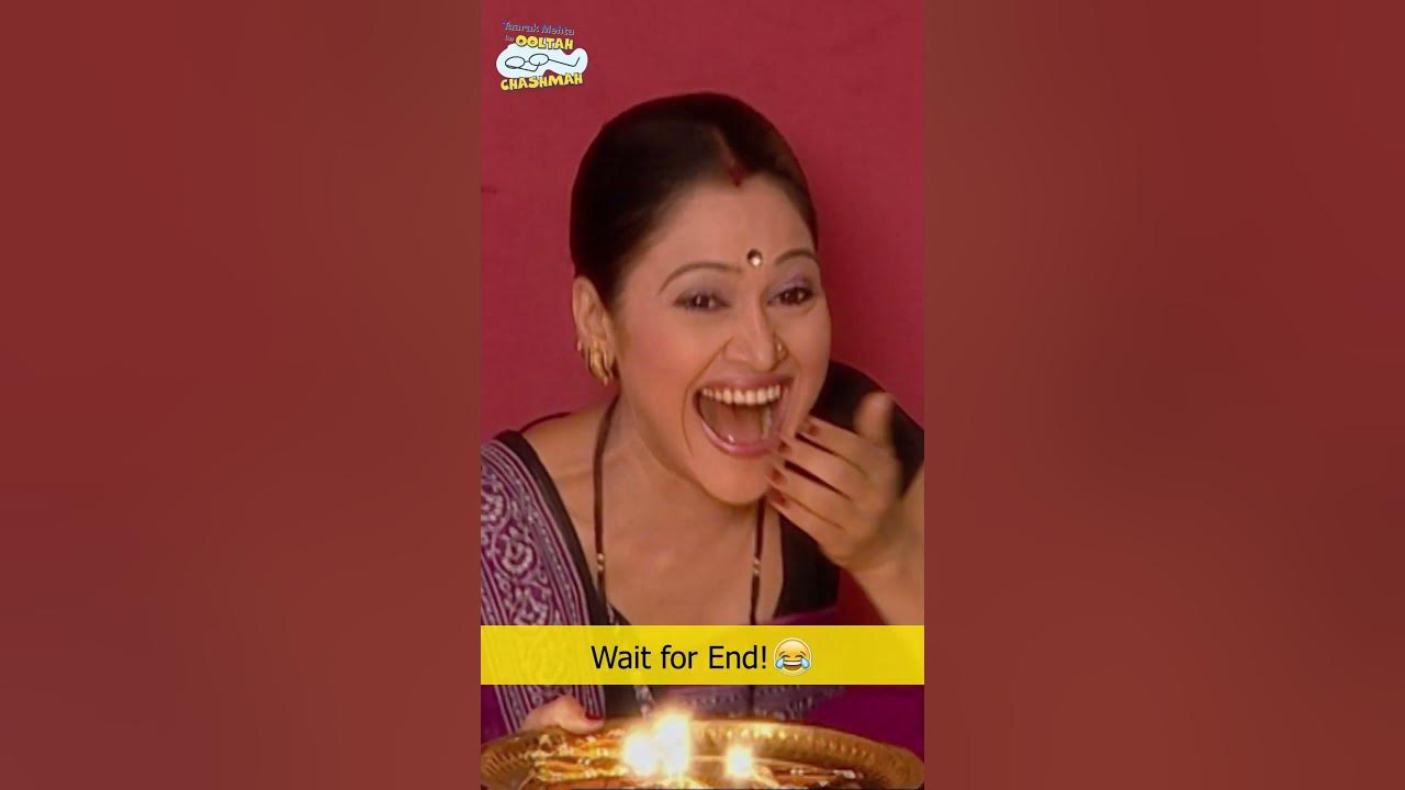 Wait For End 😂 Tmkoc Tmkocsmileofindia Taarakmehta Jethalal Funny