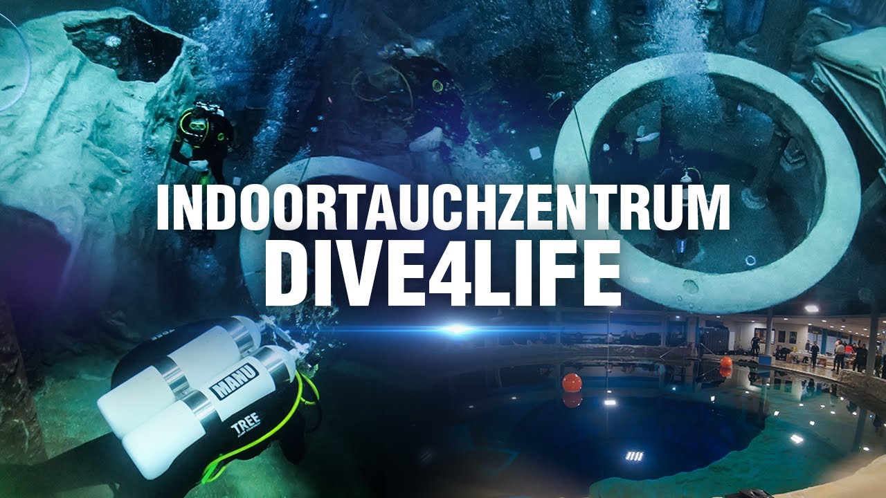Indoortauchen im DIVE4LIFE Siegburg20 Meter tief/ 3 Ebenen/ Tauchen_mit_manu - YouTube